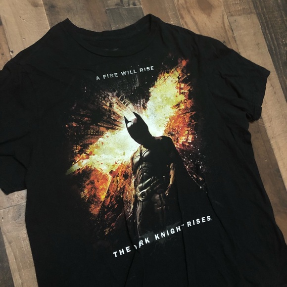 Batman | Shirts | The Dark Knight Rises Batman Movie Tshirt | Poshmark
